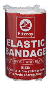 Fitzroy Elastic Bandage 3 inch 7.5cm x 4.5M – AJ's Group International
