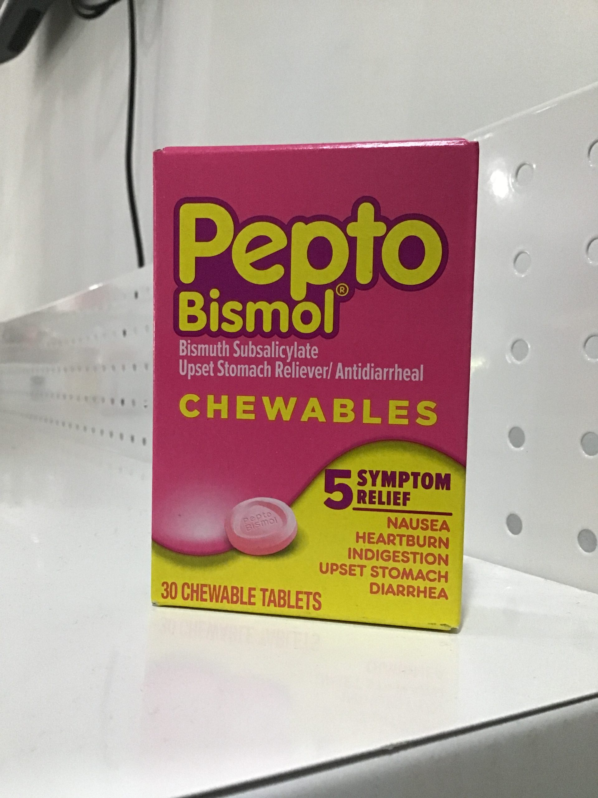 Pepto Bismol tablets 30/bx - Aj's Group International